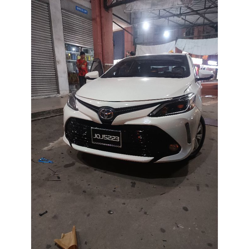 VIOS THAI BUMPER NCP150 GEN3.5 FRONT GRILLE FS CRYSTAL BLACK | Shopee ...