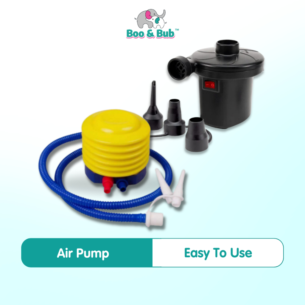 🐘Boo&Bub🐘 Inflator Electric Air Pump | Balloon Foot Portable Inflation ...