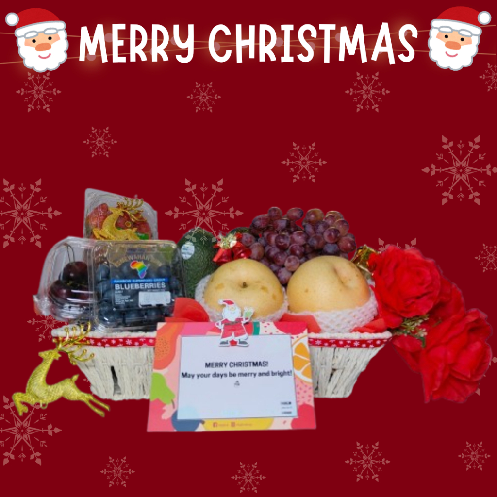 Jolly Christmas Fruit Basket | Shopee Malaysia