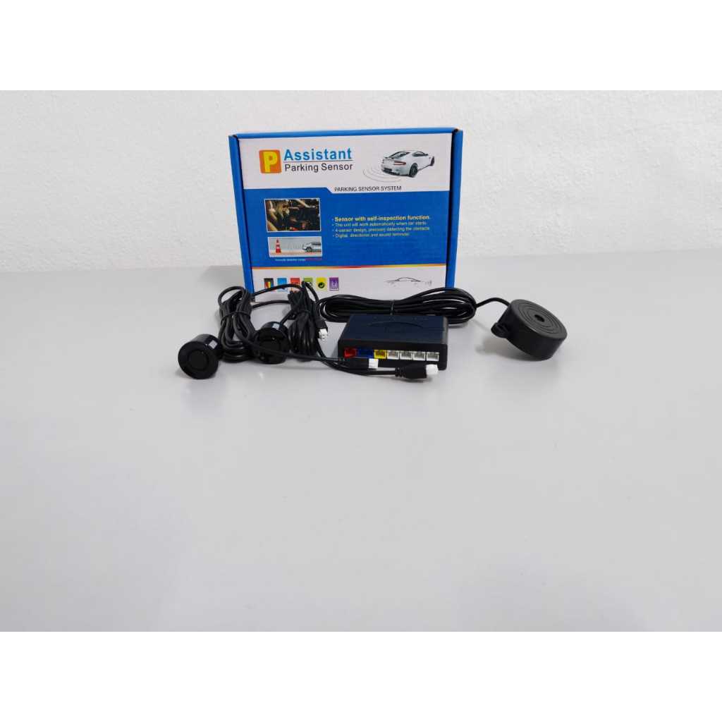 Car Parking Sensor Kit 2 Sensors 22mm LED Screen Reverse Radar Sound ...