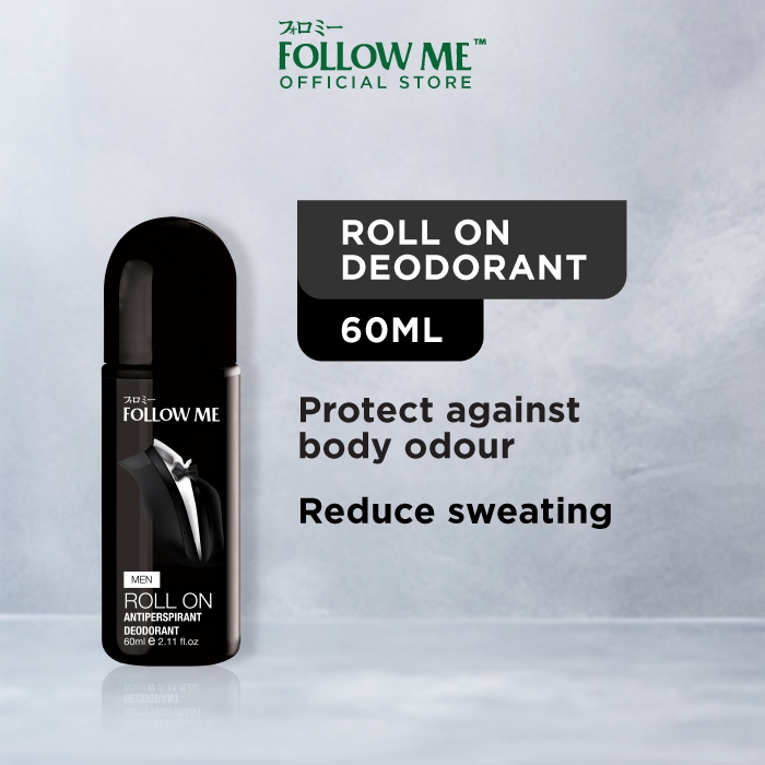 Follow Me Men Roll On Deodorant 60ml | Shopee Malaysia