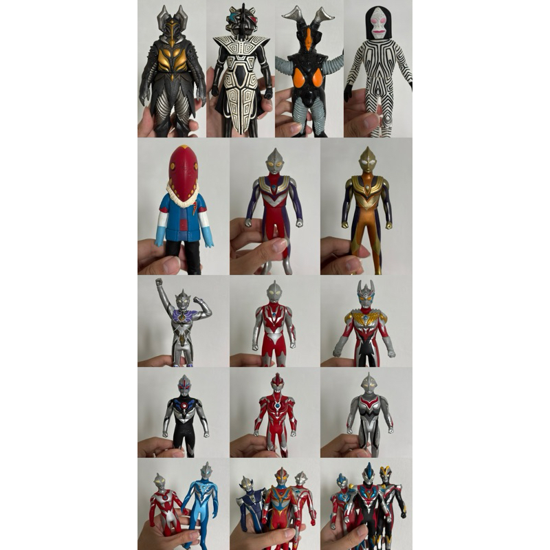 Ultraman Kaiju Monster Toy Figure Sofubi | Shopee Malaysia