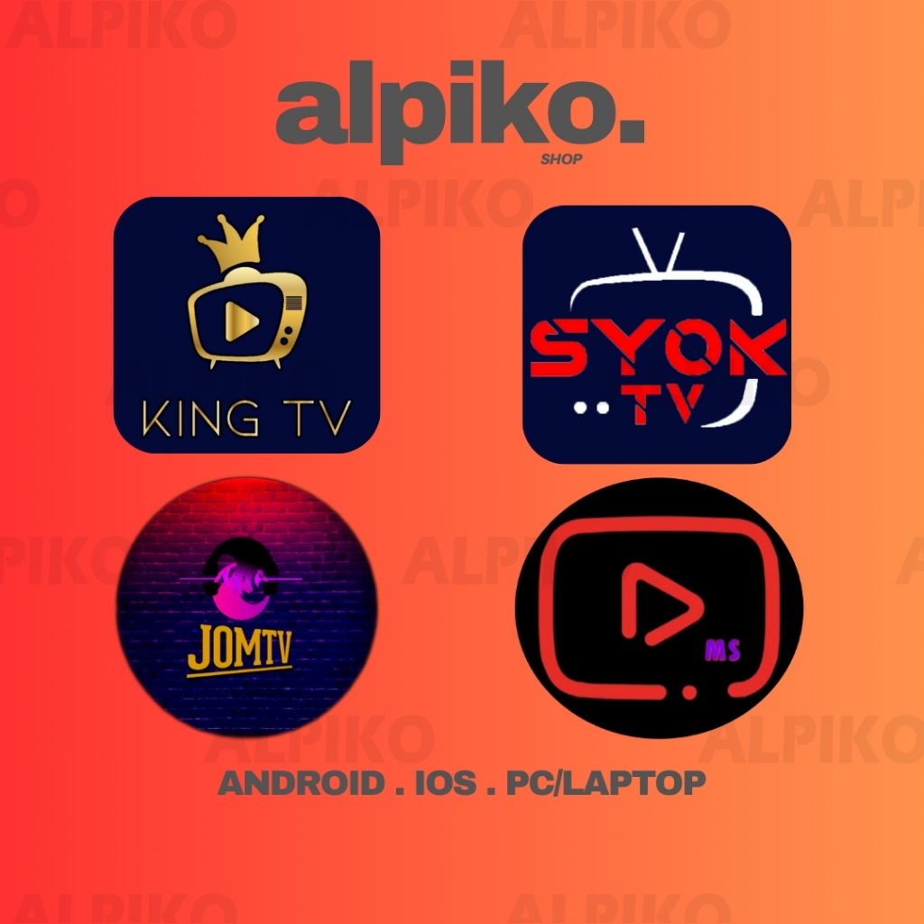 KING TV SYOK TV JOM TV MSTV SUBSCRIBE ALPIKO | Shopee Malaysia