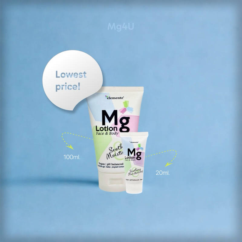 Lotion Magnesium Elementz 20ml/100ml | Shopee Malaysia