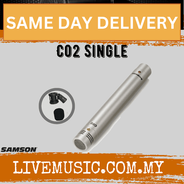 Samson C02 - Stereo Small-diaphragm Pencil Cardioid Condenser ...