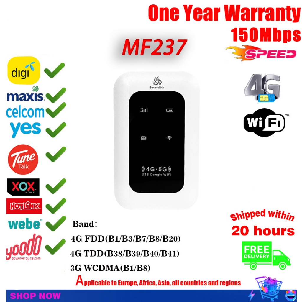 Mini Wifi Portable MODIFIED 4G LTE Pocket WiFi Router MiFi ALL 5G SIM Support Oversea NEW Poket ...