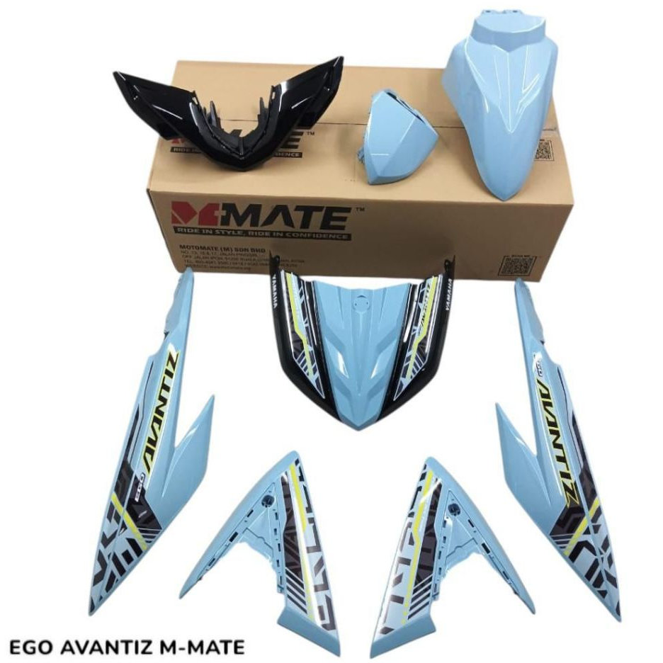 COVERSET EGO AVANTIZ NEW COLOUR 2024 / 2025 BIRU MUDA DBSB | Shopee ...