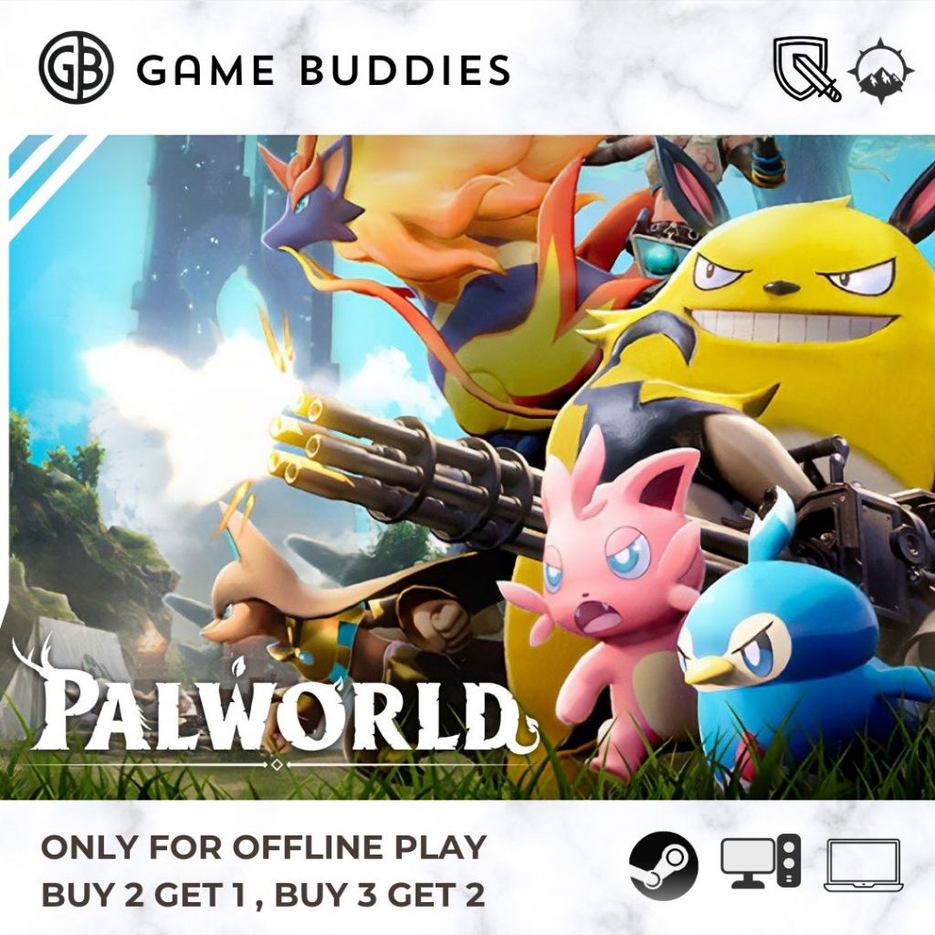 Pal World Game ( Offline ) Steam PC Original | Shopee Malaysia