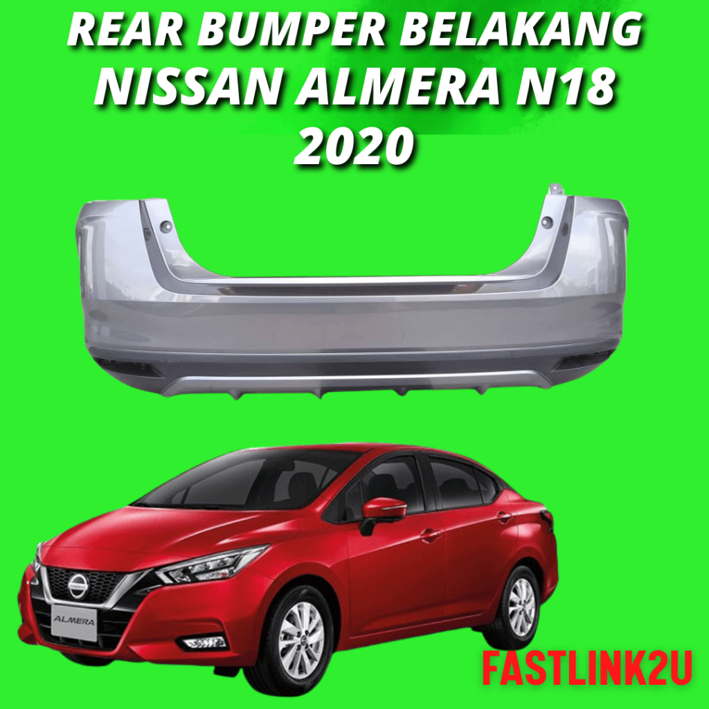 Fastlink Original Nissan Almera N18 2020 Rear Bumper Belakang PP ...