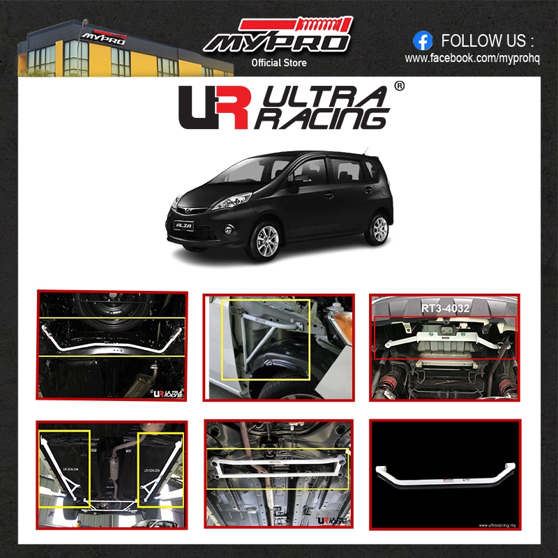 Perodua Alza 2009+ bar Ultra Racing 100%Original | Shopee Malaysia