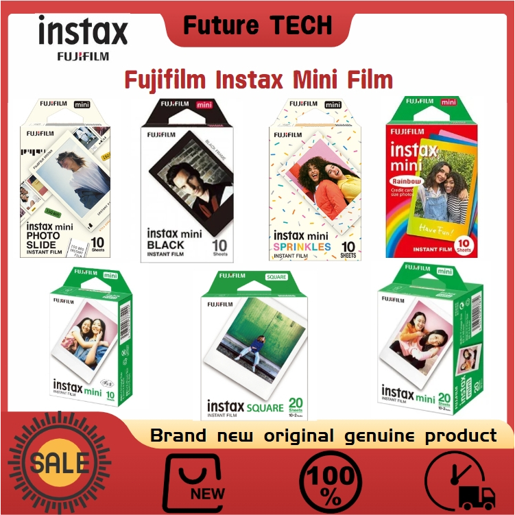 Fujifilm Instax Mini Film - Standard/Pattern (10 Sheets)(20Sheets ...