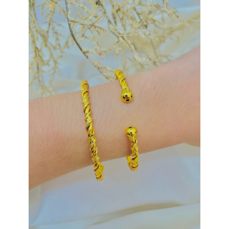EMAS BANGKOK BANGLE PINTAL PADU (1pcs) | Shopee Malaysia