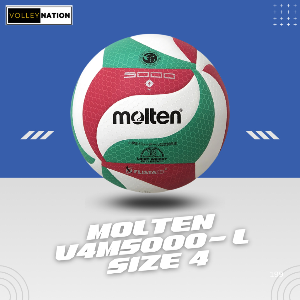Molten Volleyball V4M5000-L | Shopee Malaysia