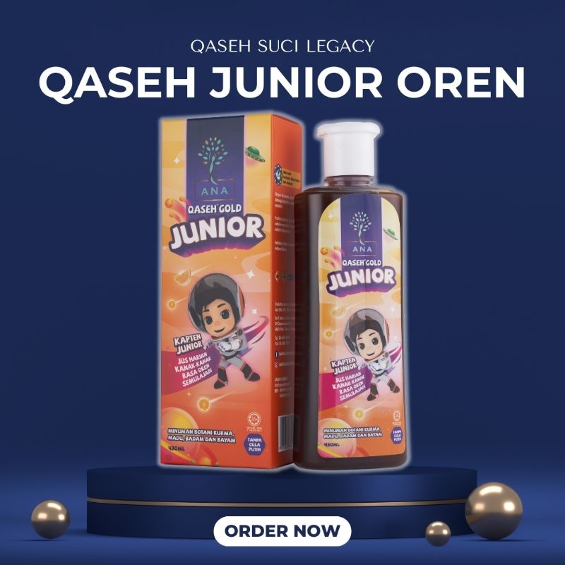 Qaseh Gold Junior Oren 430ml | Shopee Malaysia