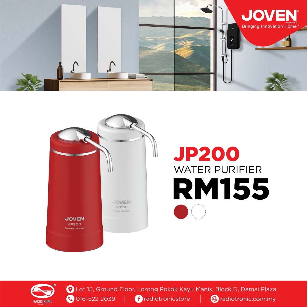 (Special Deal) JOVEN JP200 WATER PURIFIER | Shopee Malaysia