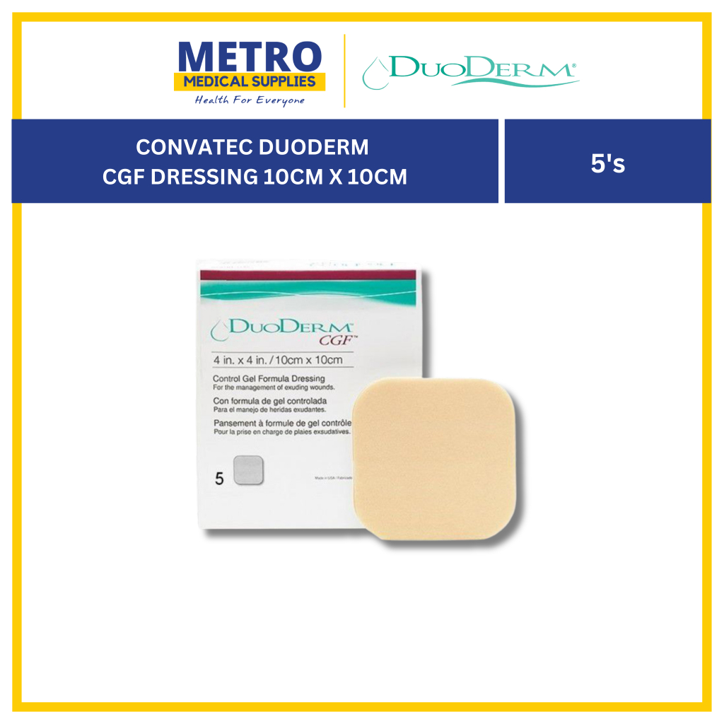 CONVATEC Duoderm CGF Dressing 10CM x 10CM 5'S | Shopee Malaysia