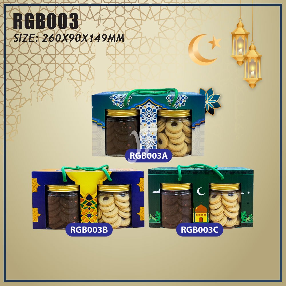 Raya Gift Box/Kotak Raya/Cookies Box/Kotak kuih/Kotak Balang Kuih/Kotak ...