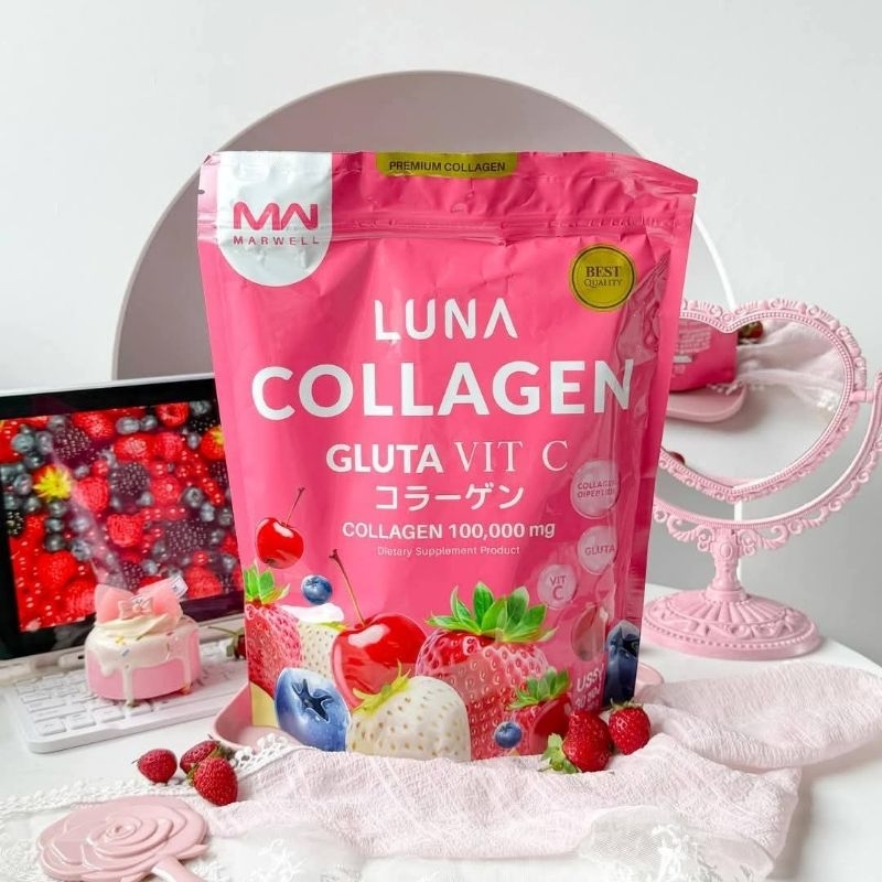 luna collagen gluta vit c collagen | Shopee Malaysia