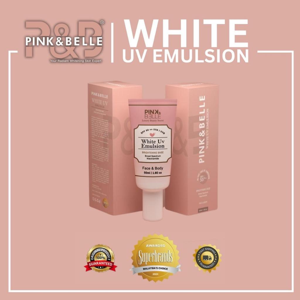 WHITE UV EMULSION ( ORIGINAL PINKANDBELLE ) | Shopee Malaysia