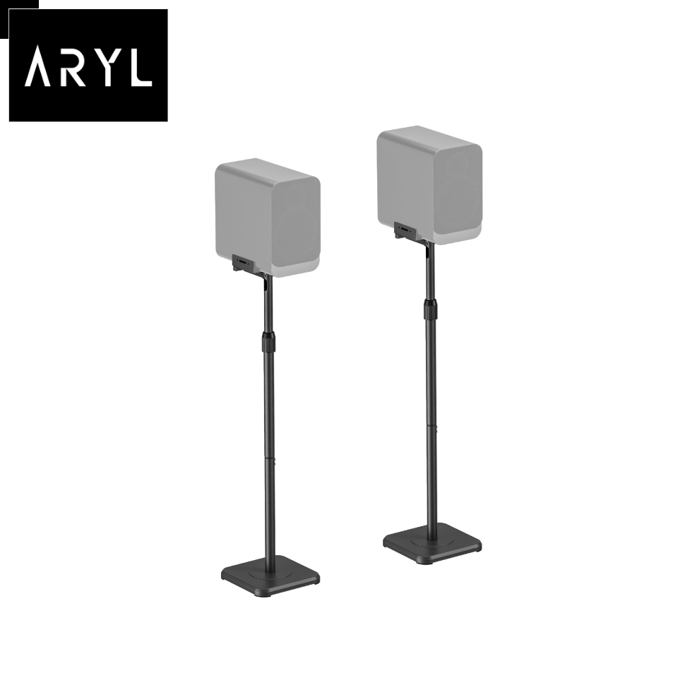 the Aryl™ Adjustable Speaker Floor Stands | Shopee Malaysia