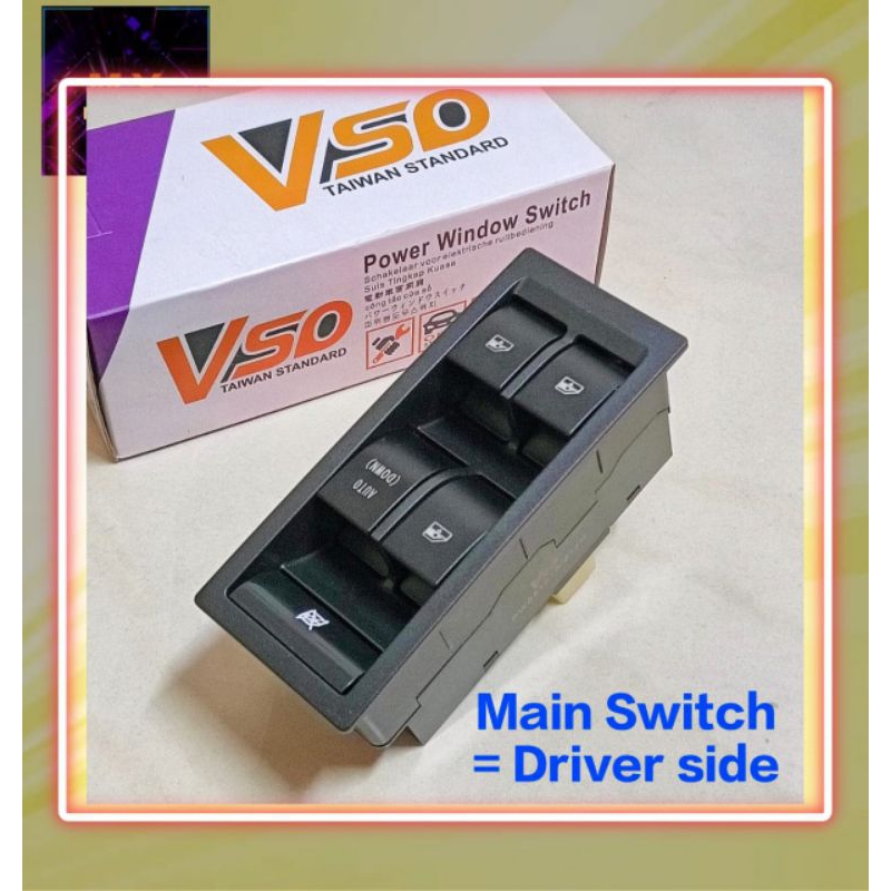 Power Window Switch Gen2 (main=driver side) & (sub=passenger side ...
