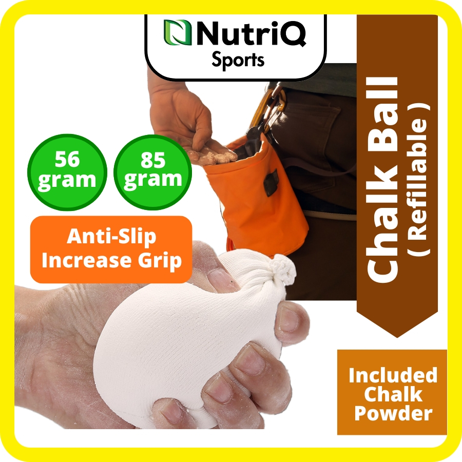 Chalk Ball Refillable Bouldering Rock Climbing Sport Gym Gymnastics 防滑粉 ...
