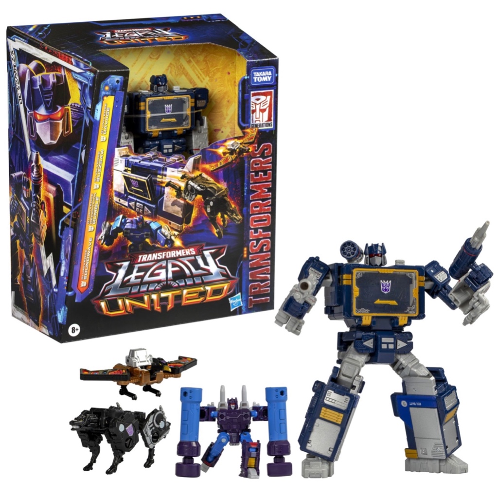 TRANSFORMERS LEGACY: UNITED VOYAGER CLASS G1 UNIVERSE SOUNDWAVE ...