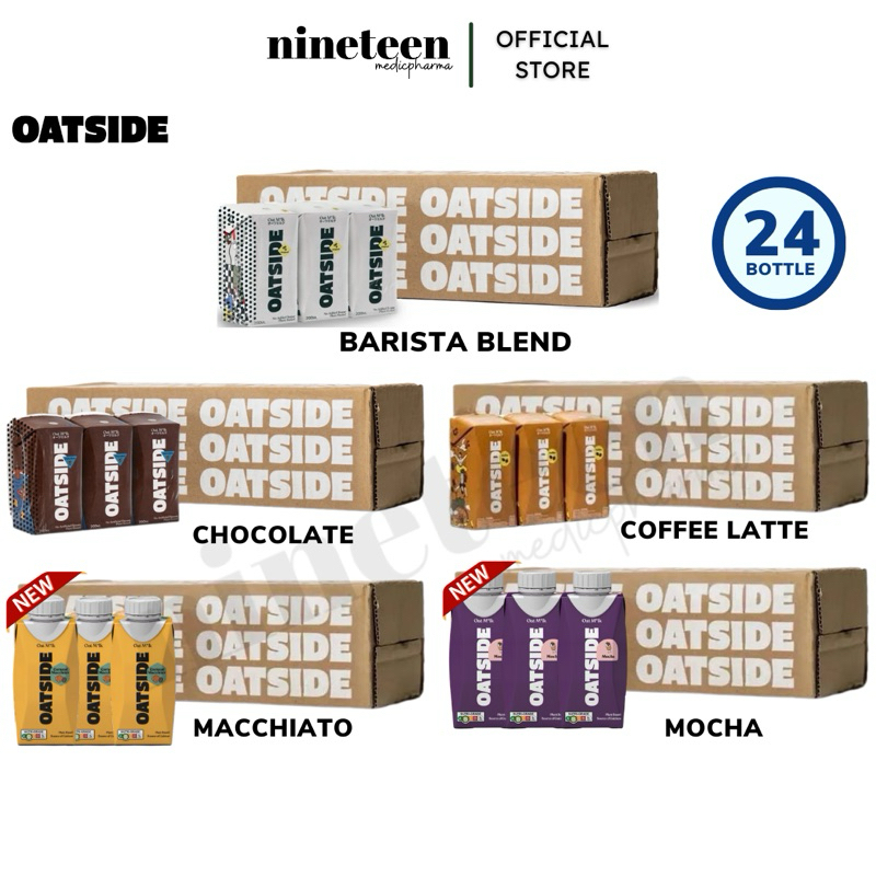 [CARTON] OATSIDE Oat Milk Pocket Pack Mini Size Oatmilk (Barista Blend ...