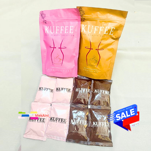 Kuffee Yunie [ Chocolate / White Coffee) 4 Sachet 100% ORI - Best ...