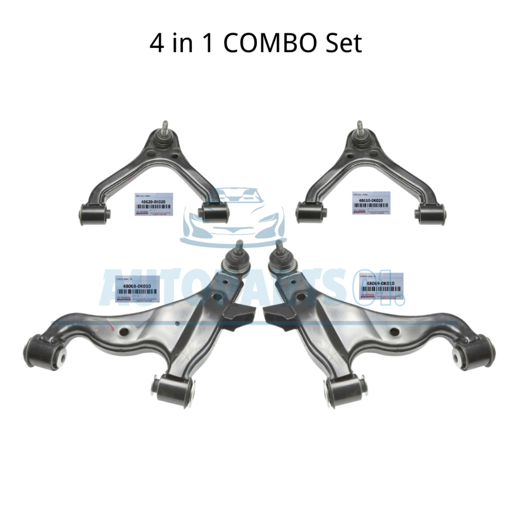 [4 IN 1 COMBO SET] OEM Front Lower Arm / Upper Arm - Toyota Innova ...