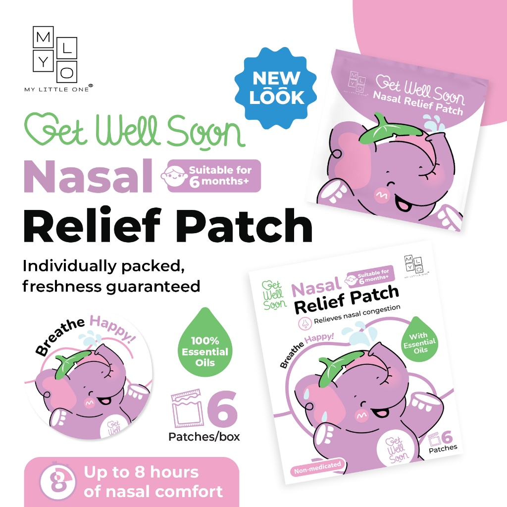 MyLO Breathe Happy Nasal Relief Patch (6 patches / box) | Shopee Malaysia