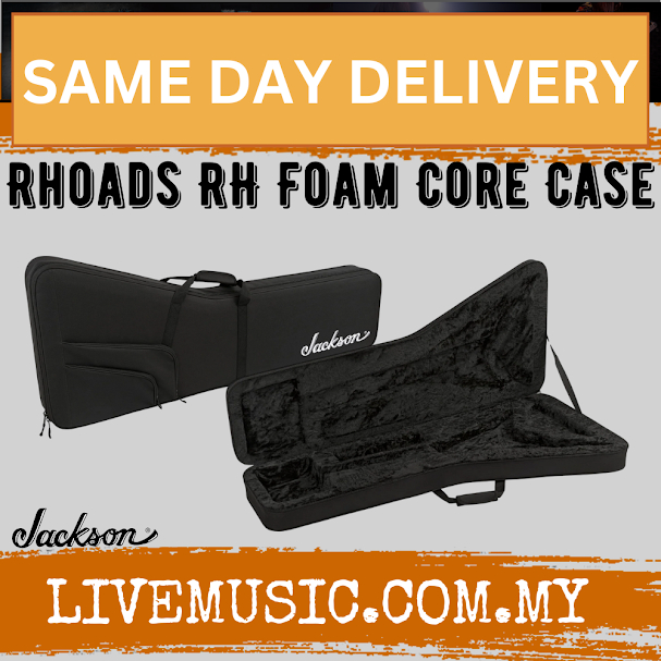Jackson Rhoads RH Foam Core Guitar Case, Black | Shopee Malaysia