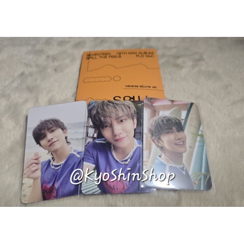 Seventeen (SVT) Spill The Feels (STF) Weverse Album Ver [Joshua ...
