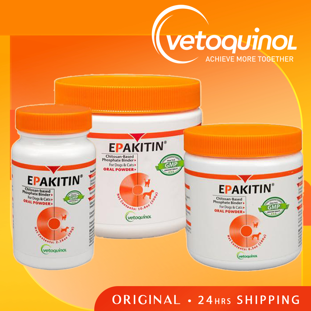 Vetoquinol Epakitin Chitosin-Based Phosphate Binder for Cats & Dogs ...