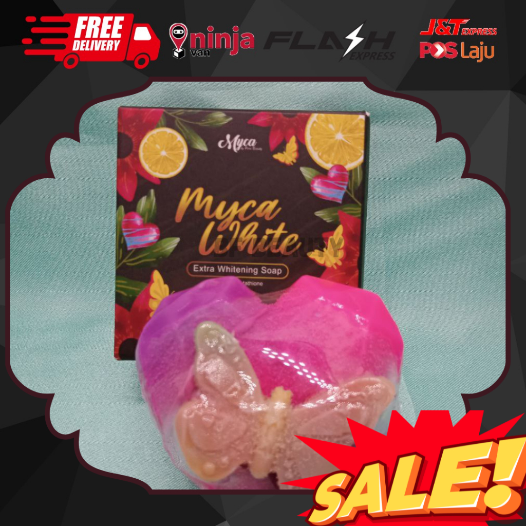 MYCA WHITENING SOAP II EXTRA WHITENING SOAP FREE NET II BLACK COLOURFUL ...