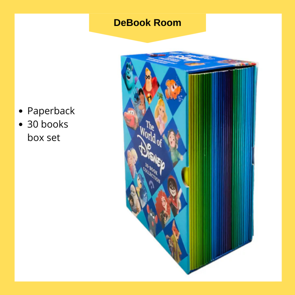 Children's Storybook The World of Disney 30 Books Box Set | Shopee Malaysia