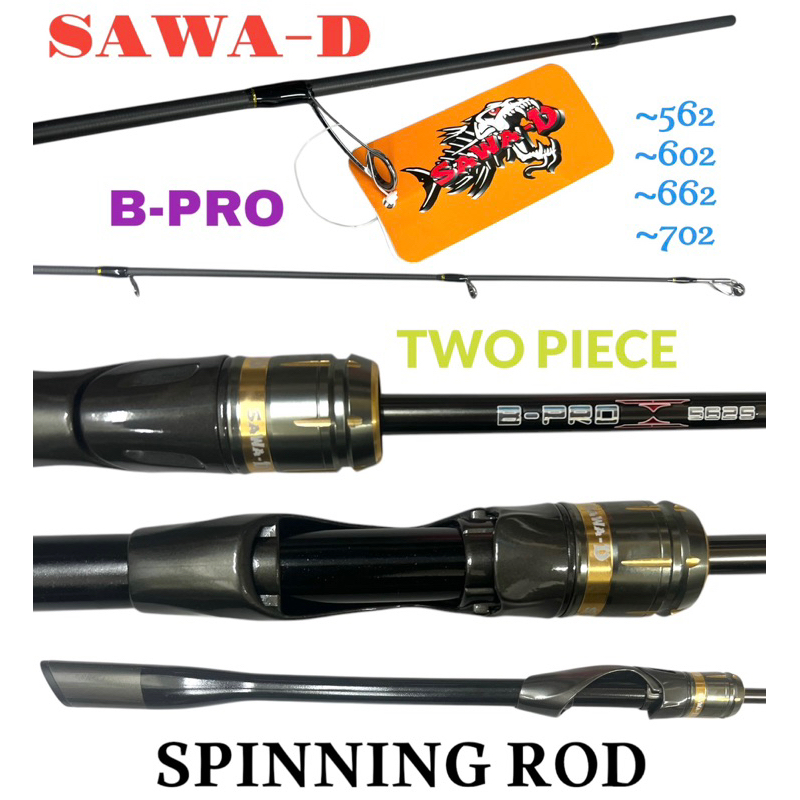 SAWA-D B-PRO SPINNING AND CASTING FISHING ROD | Shopee Malaysia
