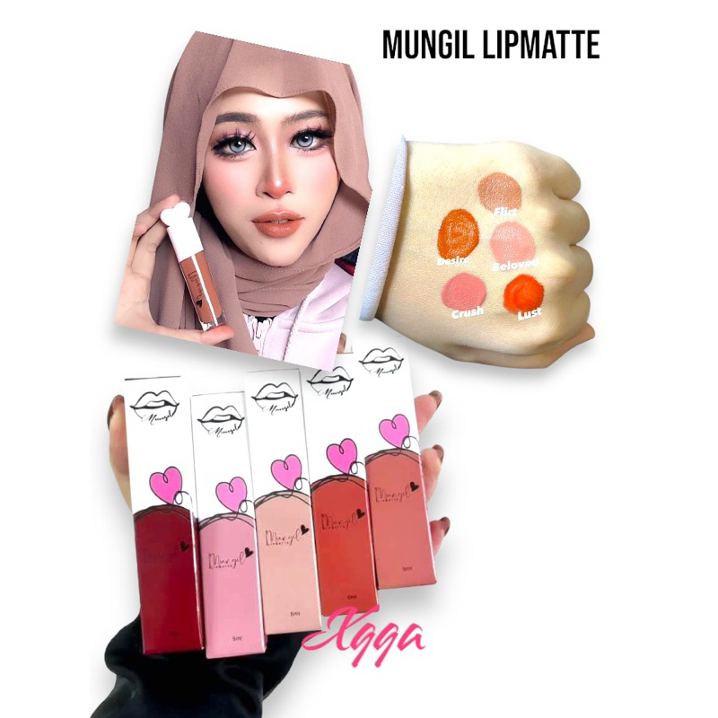MUNGIL LIPMATTE 3.0 waterproof long lasting cherish nude brown edition ...