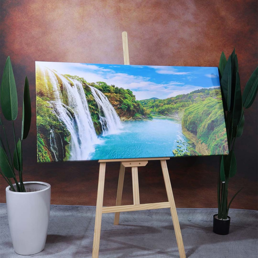 Frame Gambar Waterfall / Air Terjun Saiz Besar Seni Hiasan Gambar ...