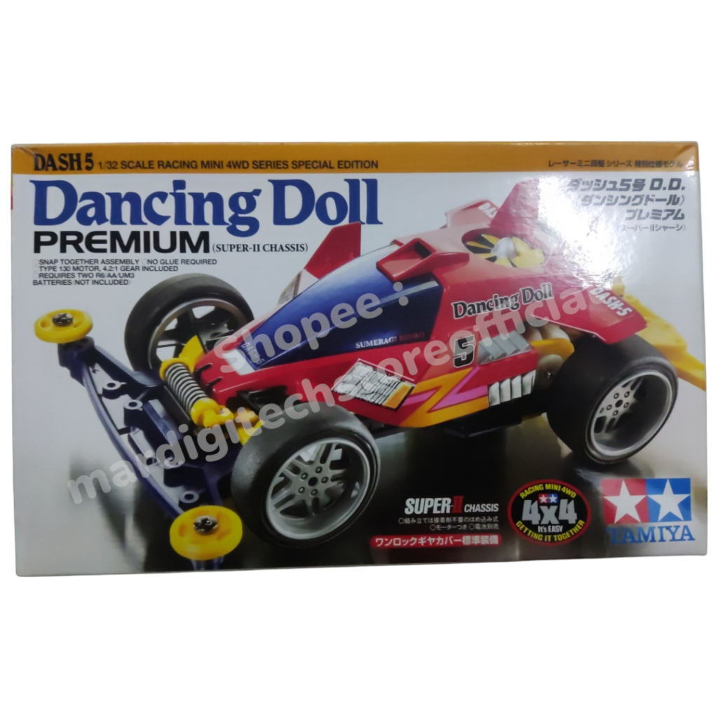 Tamiya 95266 Dash 5 Dancing Doll Premium Mini 4WD Racing Series ...