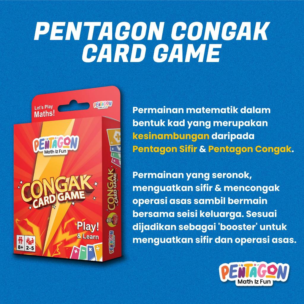 Pentagon Math - Congak Card Game Matematik | Shopee Malaysia