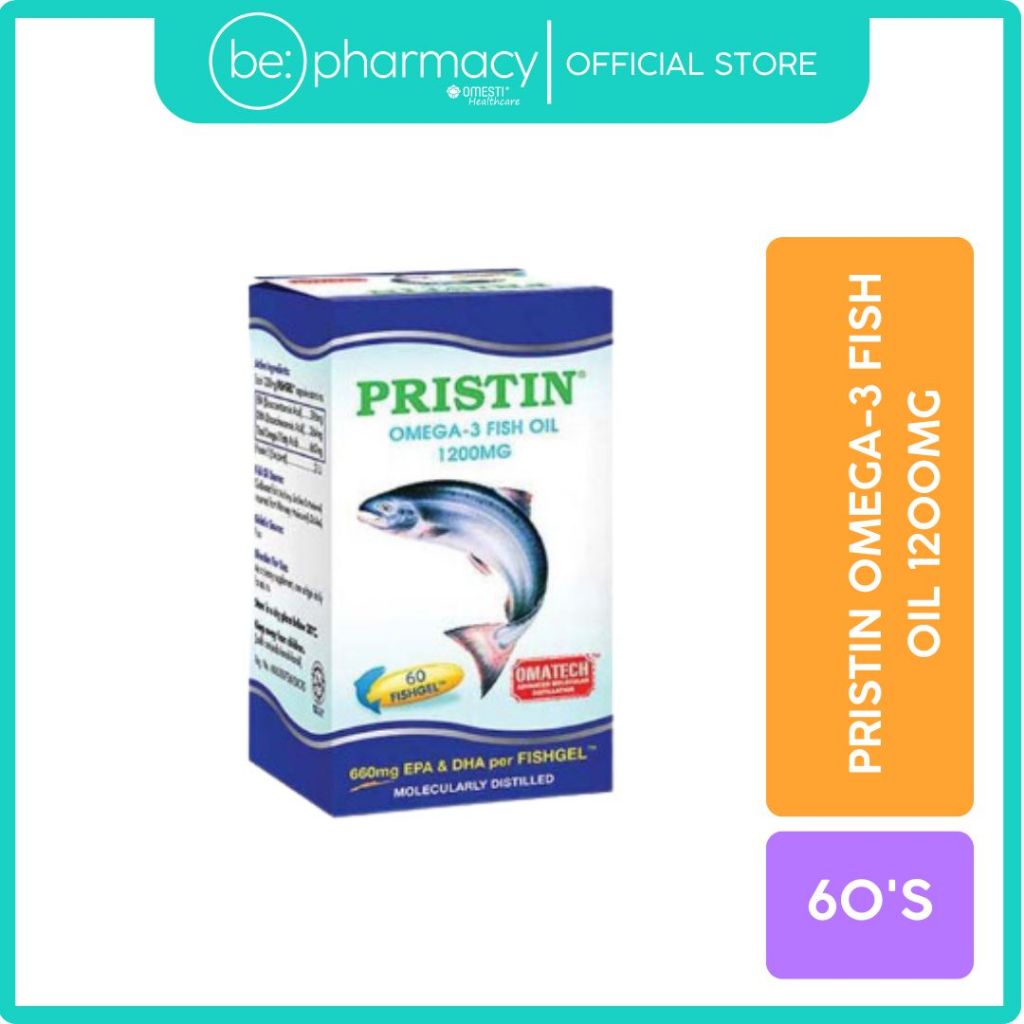 Pristin Omega-3 Fish Oil 1200mg (30's / 60's) | Shopee Malaysia