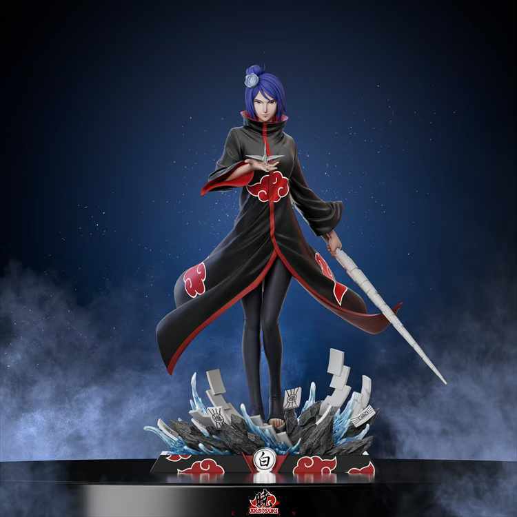 Akatsuki Studio - Konan Naruto Shippuden Series 003 Resin Statue GK ...