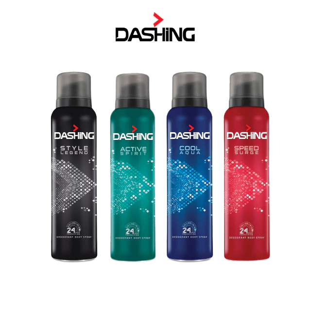 DASHING deodorant body spray 125ml - [style legend/active spirit/cool ...