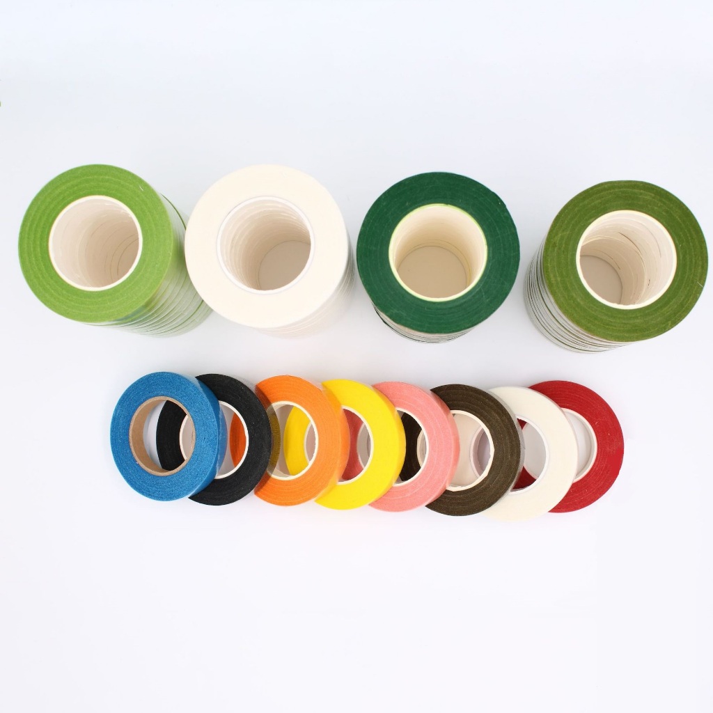 Floral Stem Tape Self-Adhesive Wrapping Tape Florist Colorful Tapes ...