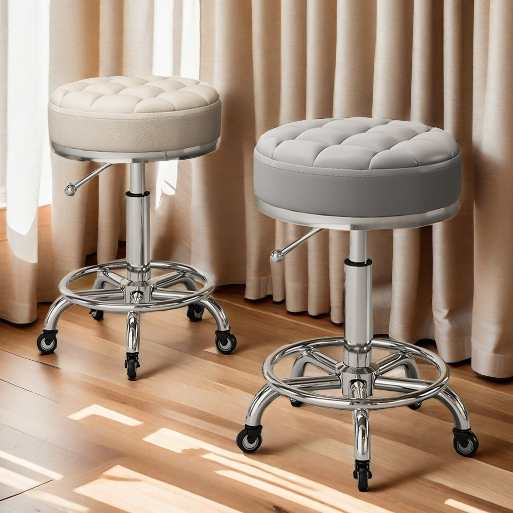 Pulley Bar Stool Beauty Salon Chair Large Stool Lifting Rotating Nail ...