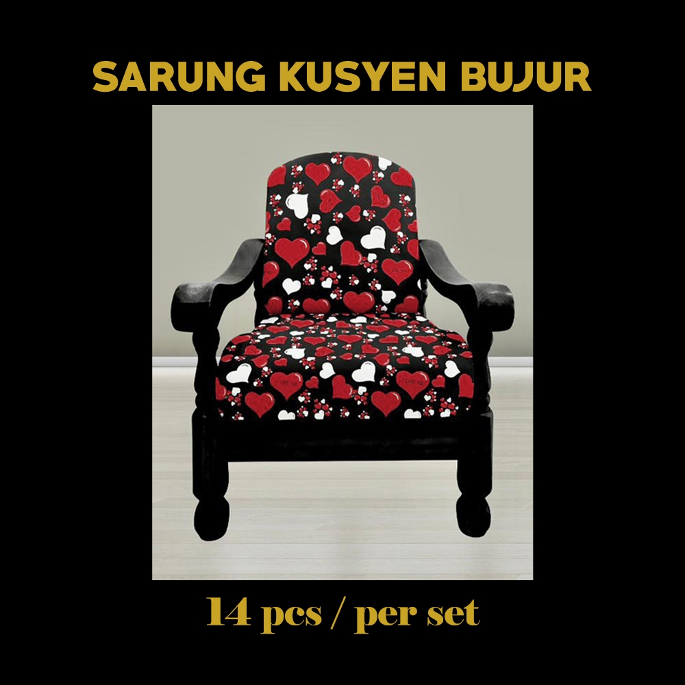 (Standard Bujur - 14pcs) Sarung Kusyen Cotton Tebal | Shopee Malaysia