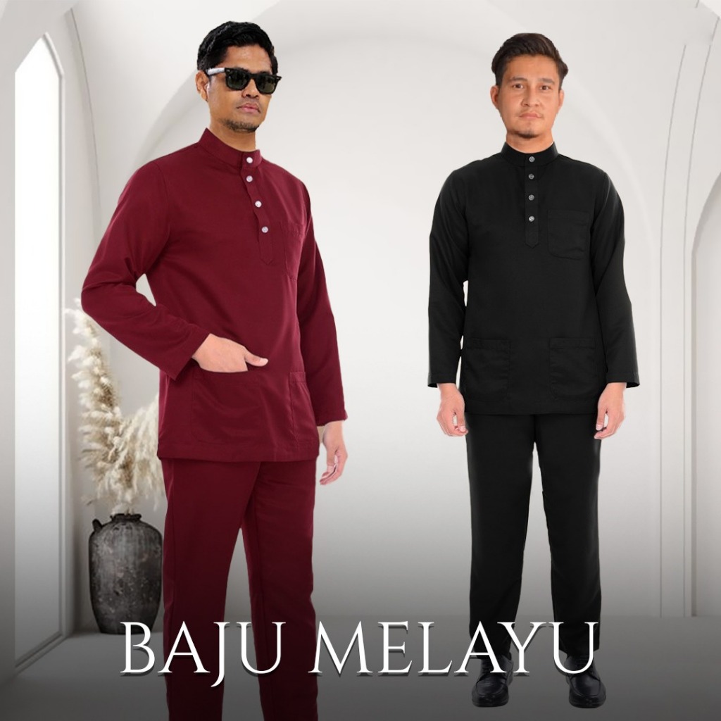 baju Melayu Basic Kosong 2024 | Simple & Bergaya | Pilihan Raya ...