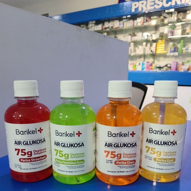 BARIKEL AIR GLUKOSA 75g [STRAWBERI, TEMBIKAI SUSU, OREN, EPAL] 75g ...