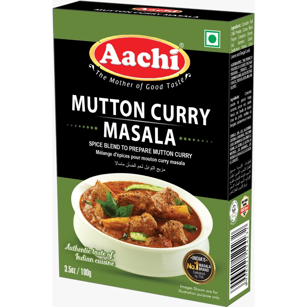 AACHI - MUTTON CURRY MASALA - 100GM | Shopee Malaysia